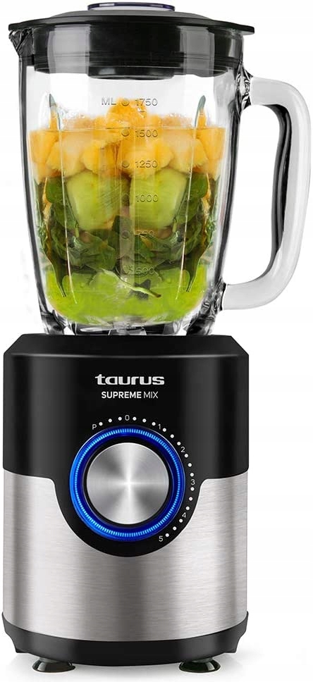 MOCNY BLENDER KIELICHOWY TAURUS SUPREME MIX 1200W - 12937332031 ...