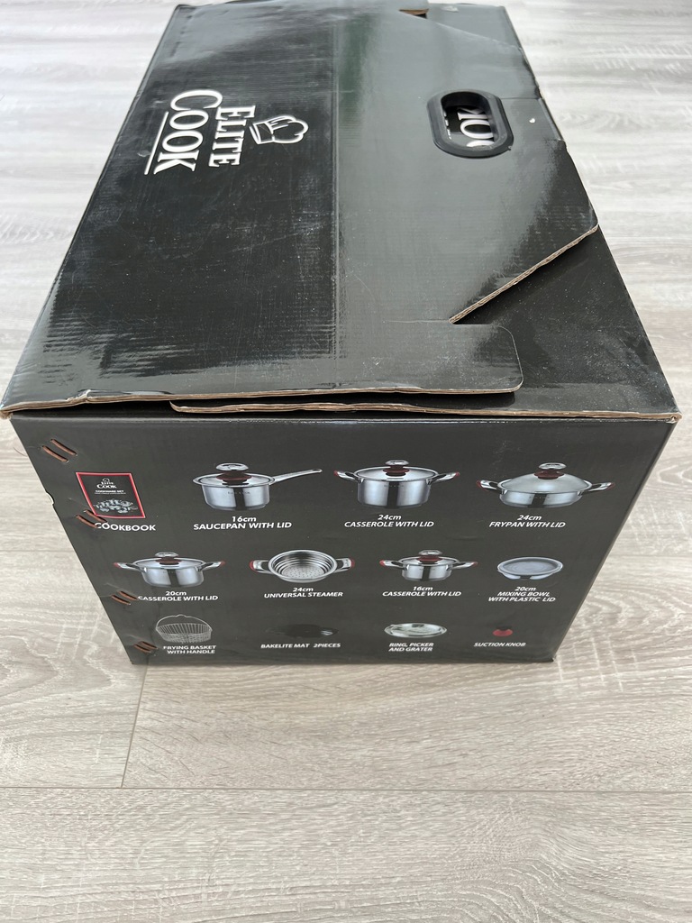 ZESTAW GARNKÓW ELITE COOK indukcja Gerlach Tefal - 12124362799 ...