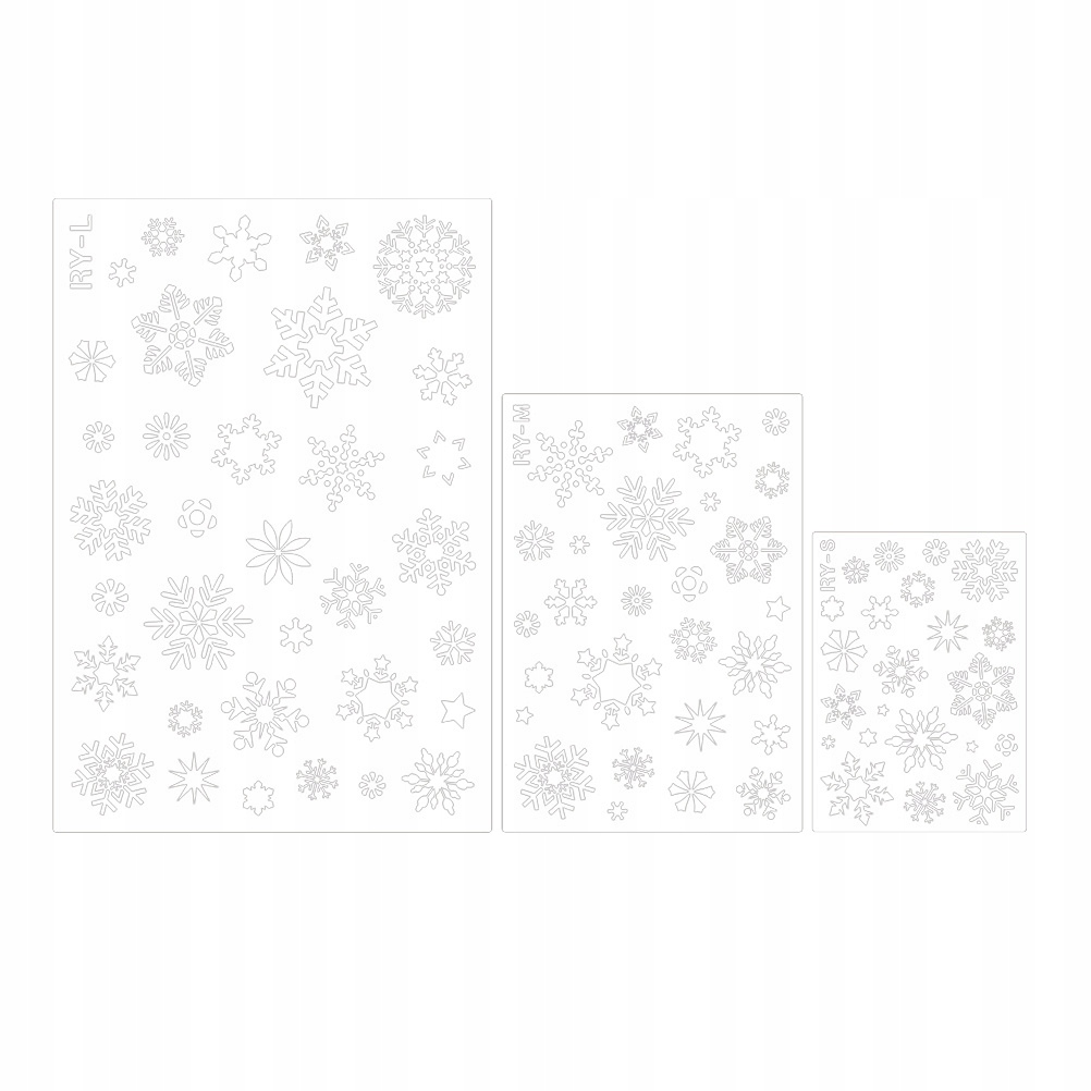 3 sztuk Szablony do rysowania Rysunek szablony - 12814852165 ...