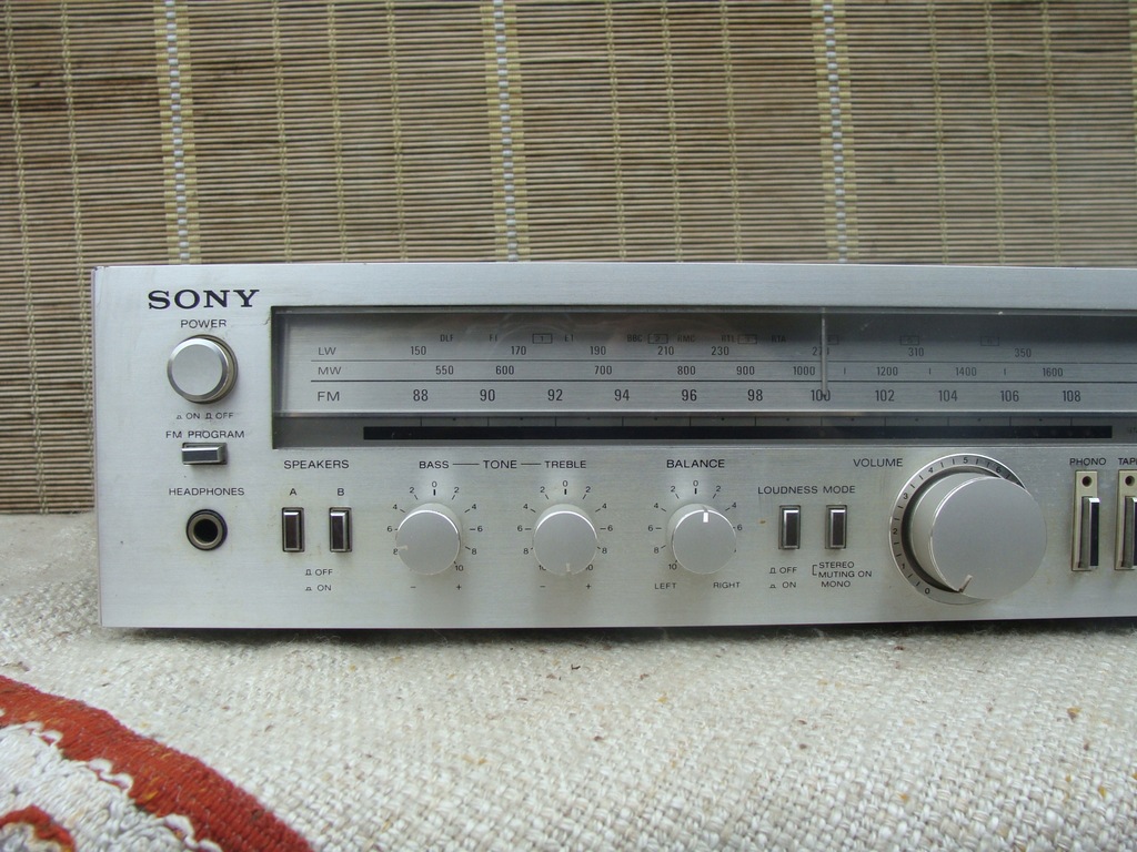 AMPLITUNER SONY MODEL. STR-343L - 12033434264 - oficjalne archiwum Allegro