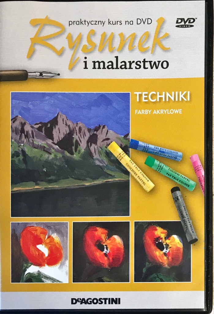 DVD RYSUNEK I MALARSTWO TECHNIKI 13 - 13278376357 - oficjalne archiwum Allegro