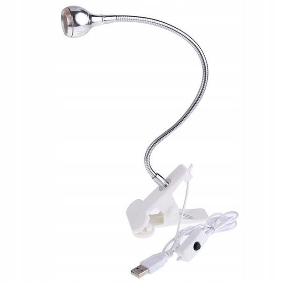 LAMPKA BIURKOWA LED NOCNA USB NA BIURKO Z KLIPSEM - 13143381910 - oficjalne archiwum Allegro