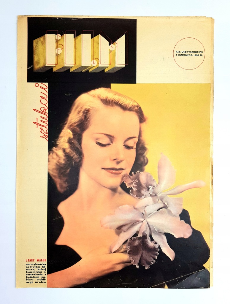 Czasopismo Sztuka i film Nr 23 1939 - 9432864988 - oficjalne archiwum Allegro