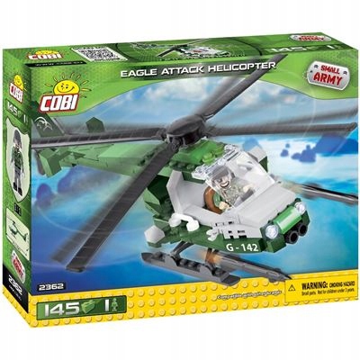 Klocki COBI 2362 Mała Armia Eagle Attack Helikopter Śmigłowiec ORZEŁ ...