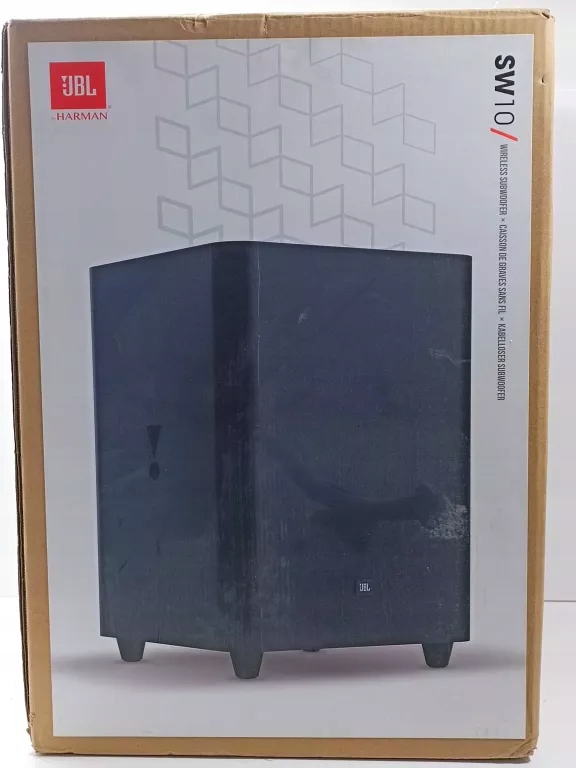 SUBWOOFER AKTYWNY JBL SW 10 300 W CZARNY - 16804737598 - oficjalne ...