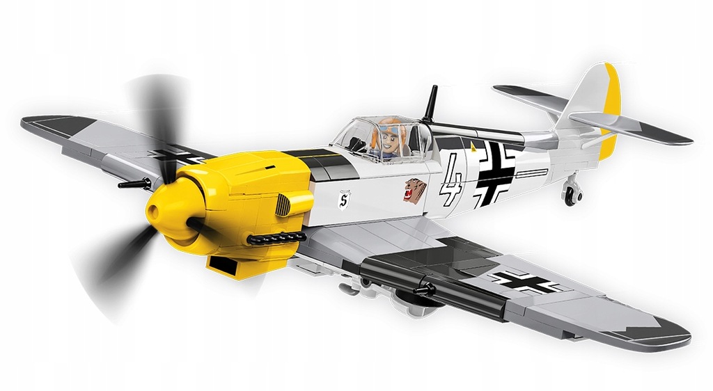 COBI Samolot Messerschmitt komp Lego Wojsko Armia - 12705085922 ...
