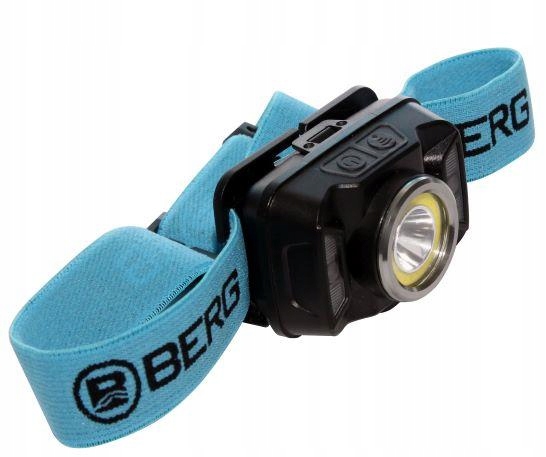 LATARKA CZOŁOWA LED 5W CZOŁÓWKA + SENSOR BERG - 10665926888 - oficjalne ...