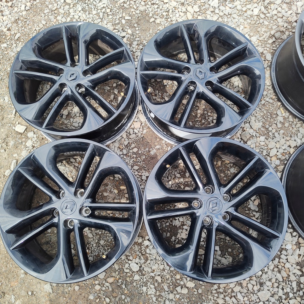 ORYGINALNE ALUSY RENAULT 18' 5x114,3 KOMPLET - 12247339682 - oficjalne ...