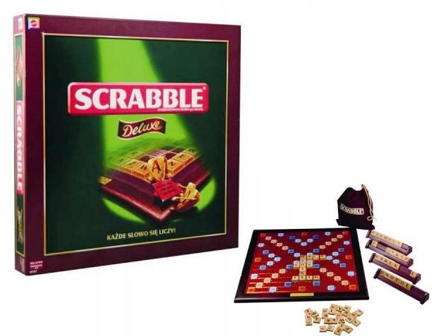 SCRABBLE DELUXE (2008) Wydanie Kolekcjonerskie PL - 12769416541 - oficjalne archiwum Allegro