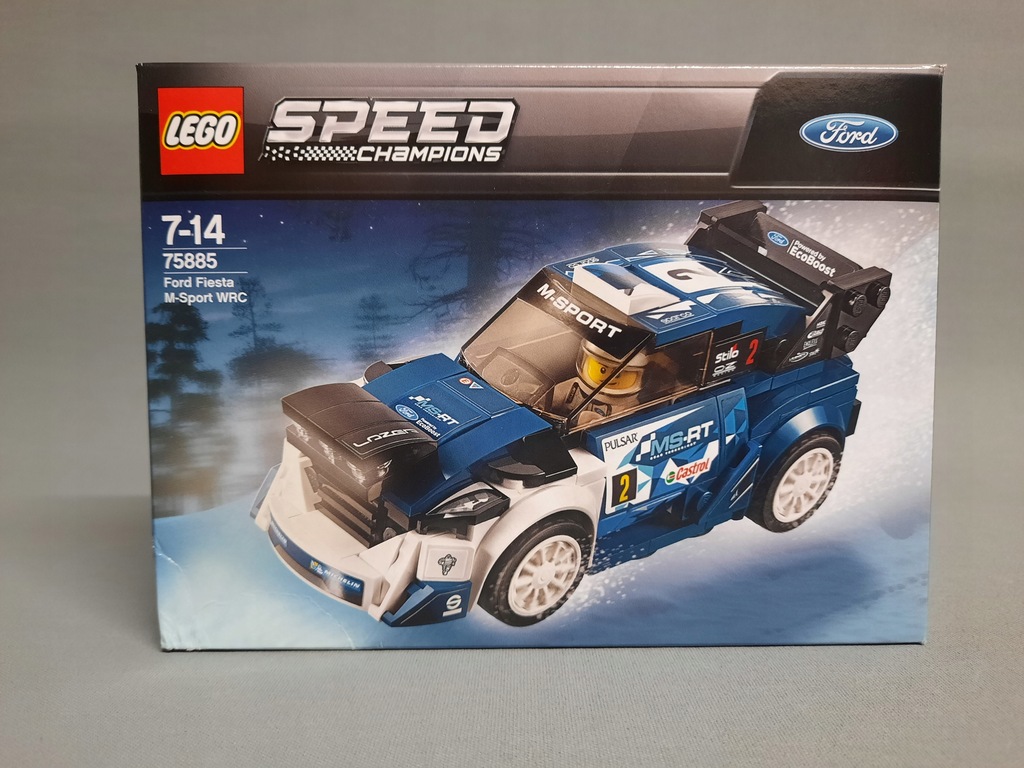 LEGO Speed Champions 75885 Ford Fiesta M-Sport WRC - 12664735782 ...