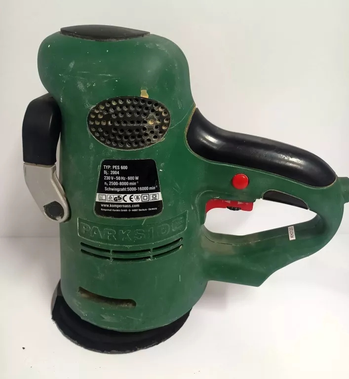 SZLIFIERKA MIMOŚRODOWA PARKSIDE PES 600 POLERKA - 12462786522 ...
