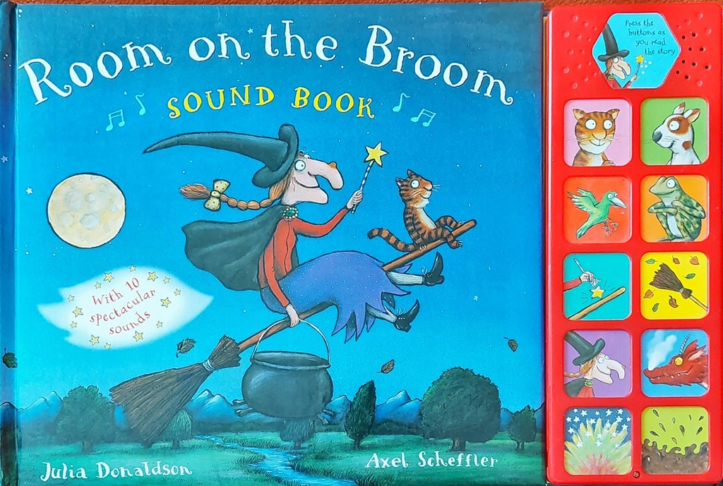 ROOM ON THE BROOM SOUND BOOK JULIA DONALDSON - 13830171876 - oficjalne ...