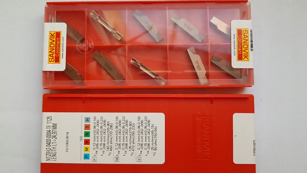 SANDVIK N123H2-0400-0004 TF 1125. i inne - 10146042415 - oficjalne ...