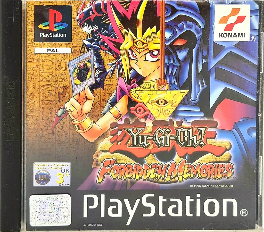 Yu-Gi-Oh! Forbidden Memories PSX/PS1 - 11007427324 - oficjalne archiwum ...