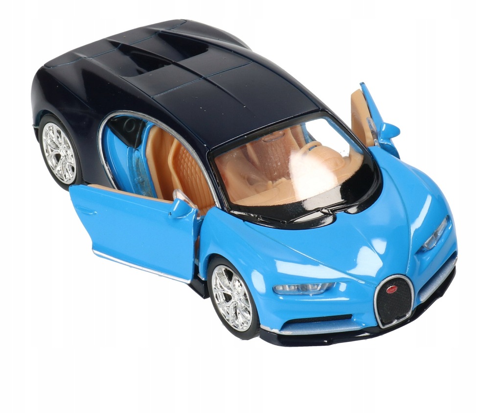 Model metalowy auto BUGATTI CHIRON skala 1:34 W26 - 11480546817 ...