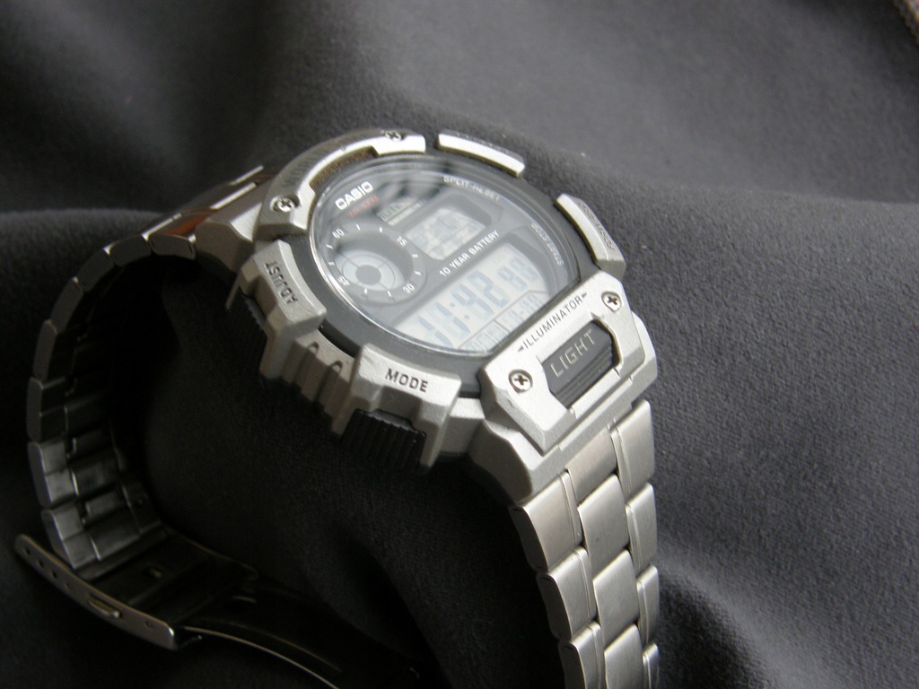 CASIO AE1400 WH SPORTOWY ZEGAREK PERFEKCYJNY STAN - 11674936542 ...