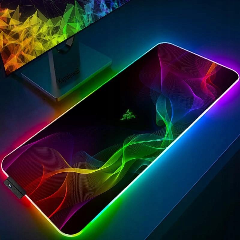 LED Light Gaming podkładka podświetlana RAZER RGB - 12621736956 ...