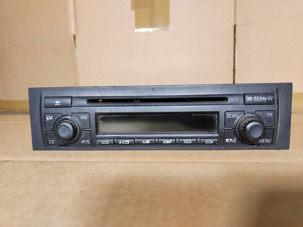 RADIO AUDI A3 8L LIFT 01-03 CONCERT - 11766807007 - oficjalne archiwum Allegro