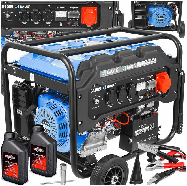 AGREGAT PRĄDOTWÓRCZY 7500W GENERATOR PRĄDU 17 KM - 14152559908 ...