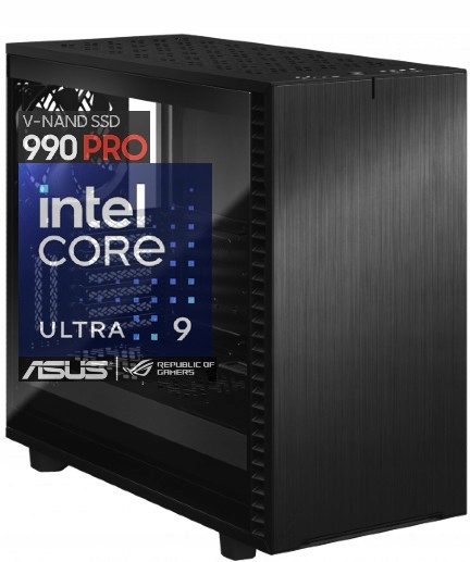 Fractal Design Core Ultra 9 285K 64GB DDR5 2TB Z890 ASUS ROG Maximus ...