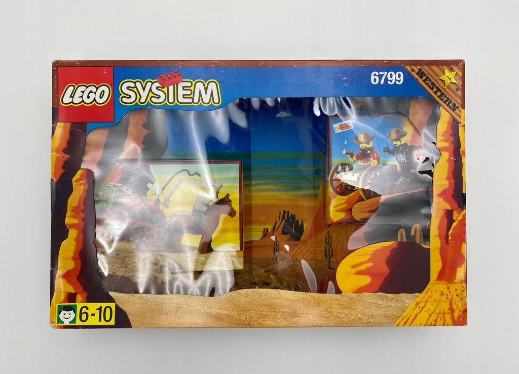 Lego 6799 Western Showdown Canyon MISB Nowy - 10576017698 - oficjalne ...