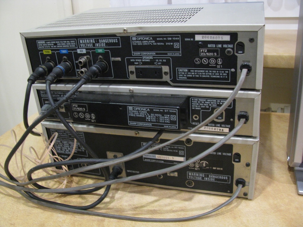 Sharp Optonica System 104, zestaw stereo - 8608857765 - oficjalne ...