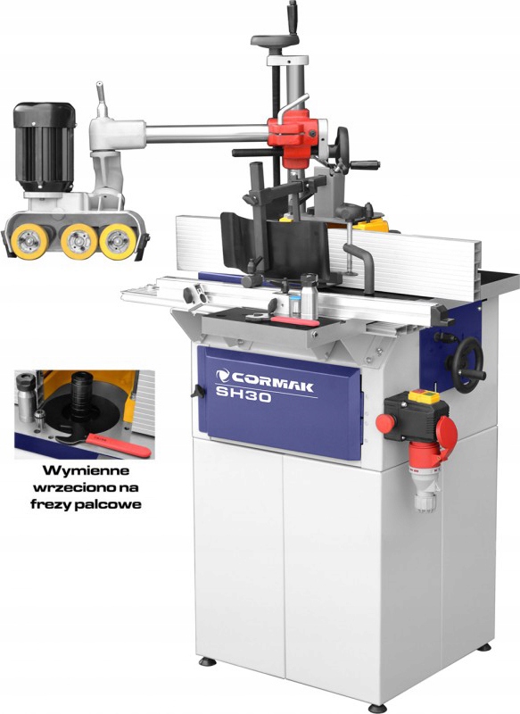 FREZARKA DOLNOWRZECIONOWA SH-30 400V do DREWNA - 12305685242 ...
