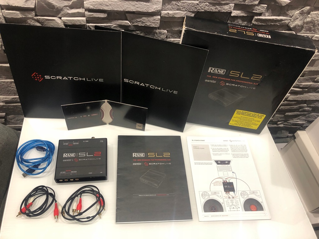 Rane SL2 Serato Scratch Live DVS Timecode Komplet - 12454225976 ...