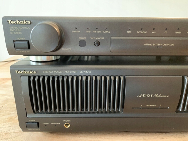 SE-A800S + SU-C800U + Pilot + Rekojmia Technics 7 - 12627904281 - oficjalne archiwum Allegro