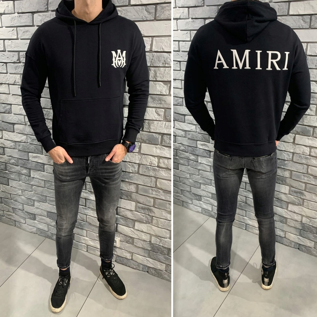 AMIRI r. XL bluza logo ICON ICONIC Mike Amiri - 13057368323 - oficjalne ...