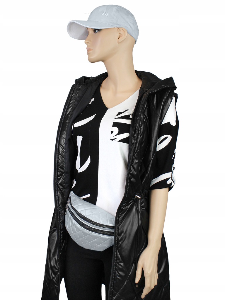 Elegancka Bluzka Damska MAGWA Czarno-Biała, 3XL - 10482635761 ...