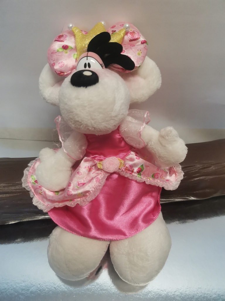 Diddlina myszka DIDDL Królewna w sukni maskotka 35 - 14281685772 ...