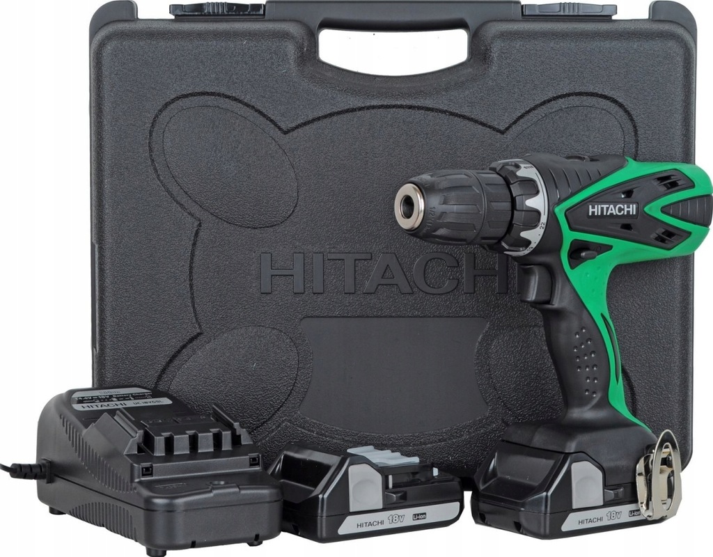 HITACHI DS18DSFL WIERTARKO WKRĘTARKA 2x18V WALIZKA - 8464314709 - oficjalne archiwum Allegro
