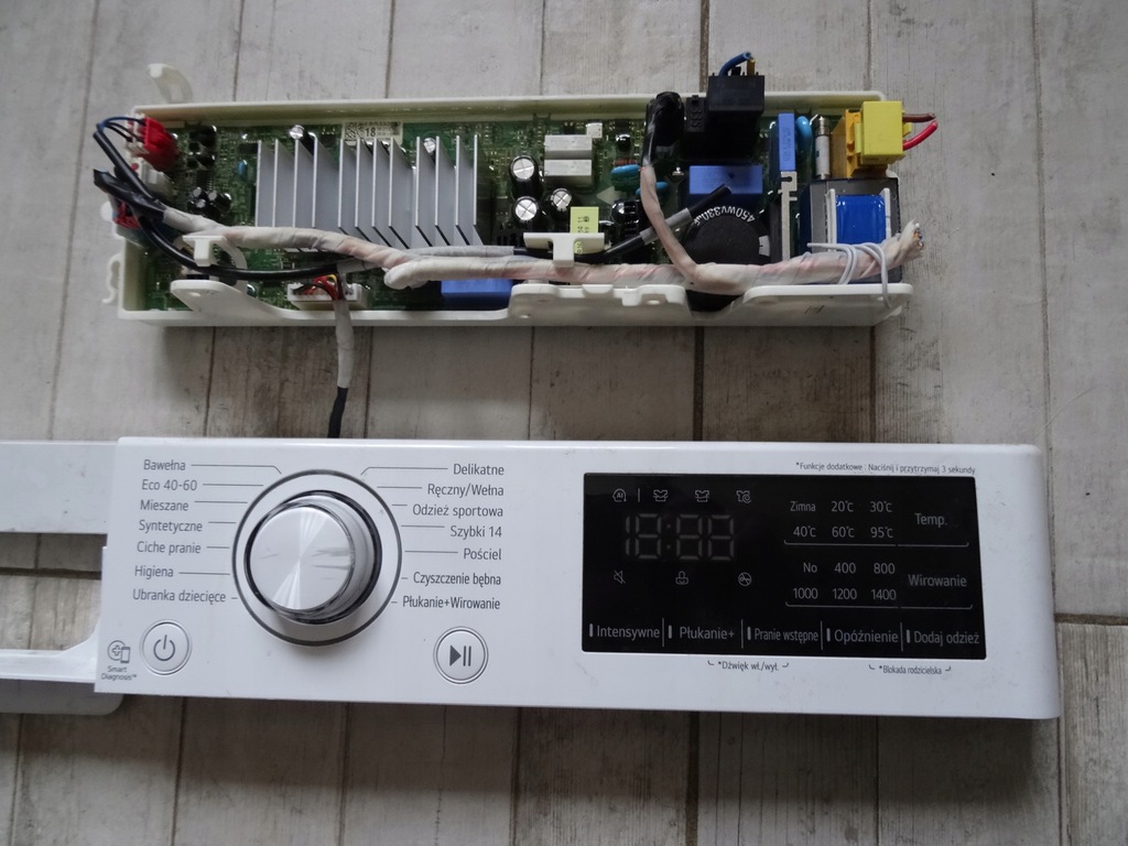 MODUŁ WYBIERAK WYŚWIETLACZ PRALKI LG MEF628219 - 14854595435 ...