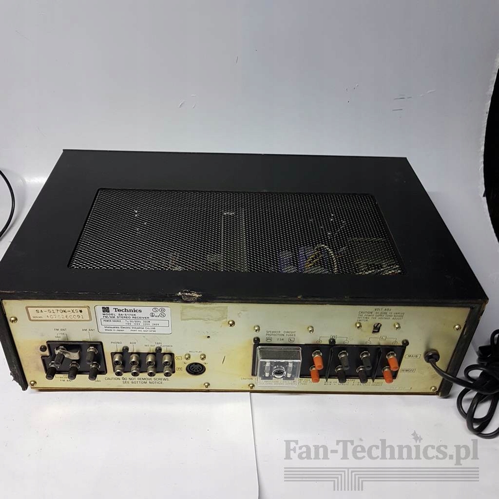 Fan-Technics Amplituner Technics SA-5170 SklepŁódź - 12005051928 - oficjalne archiwum Allegro
