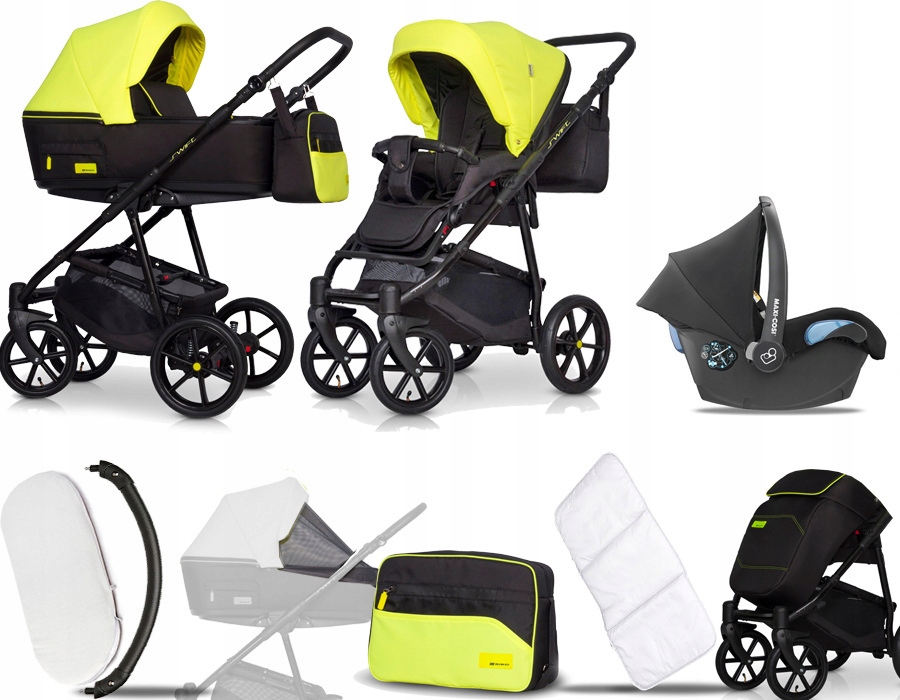 WÓZEK 3W1 RIKO SWIFT NEON 23 | + MAXI COSI CITI - 8288399106 ...
