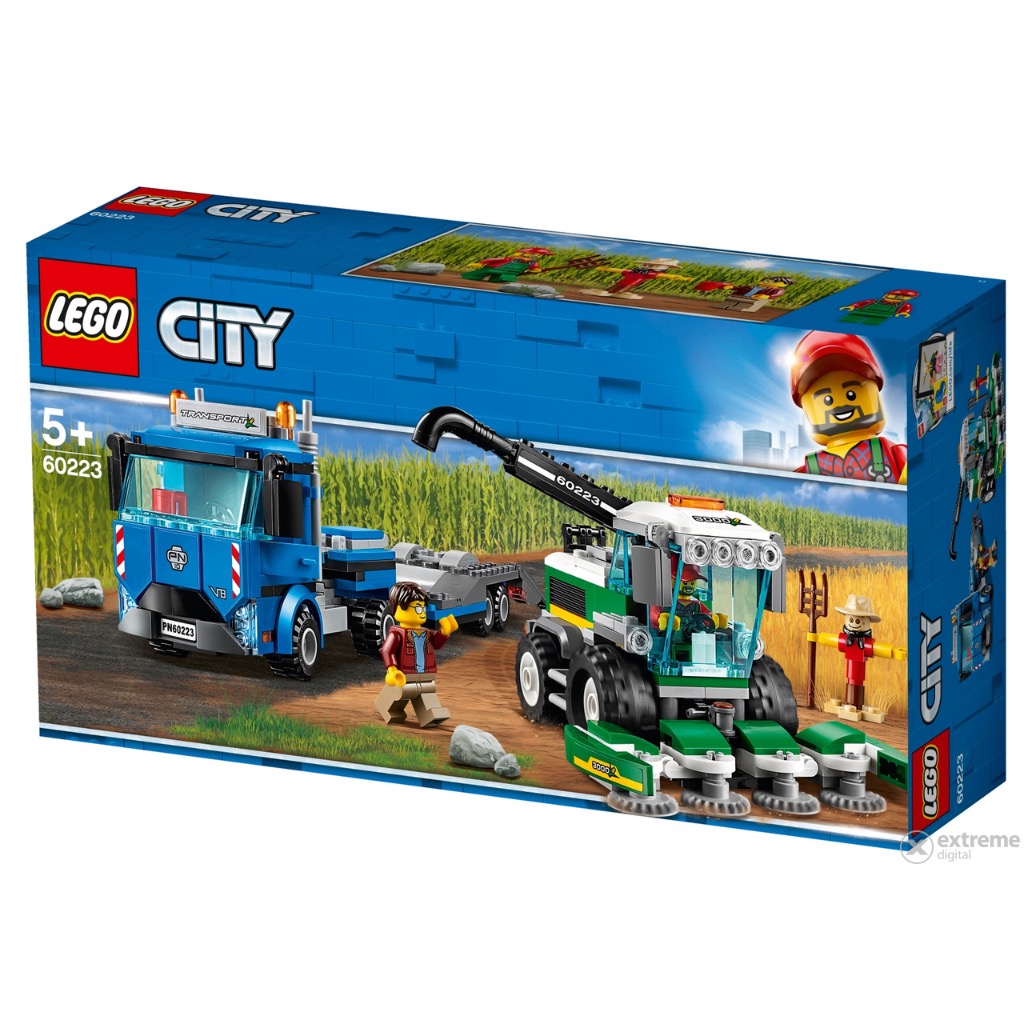 LEGO City Kombajn 60223 Transporter kombajnu - 11111119927 - oficjalne ...