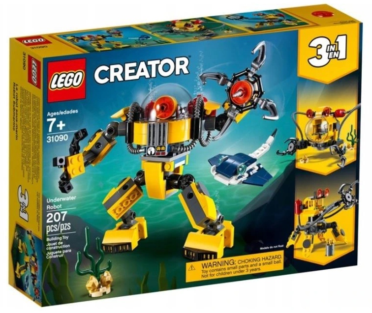 Купить Подводный робот LEGO Creator 31090: отзывы, фото и ...