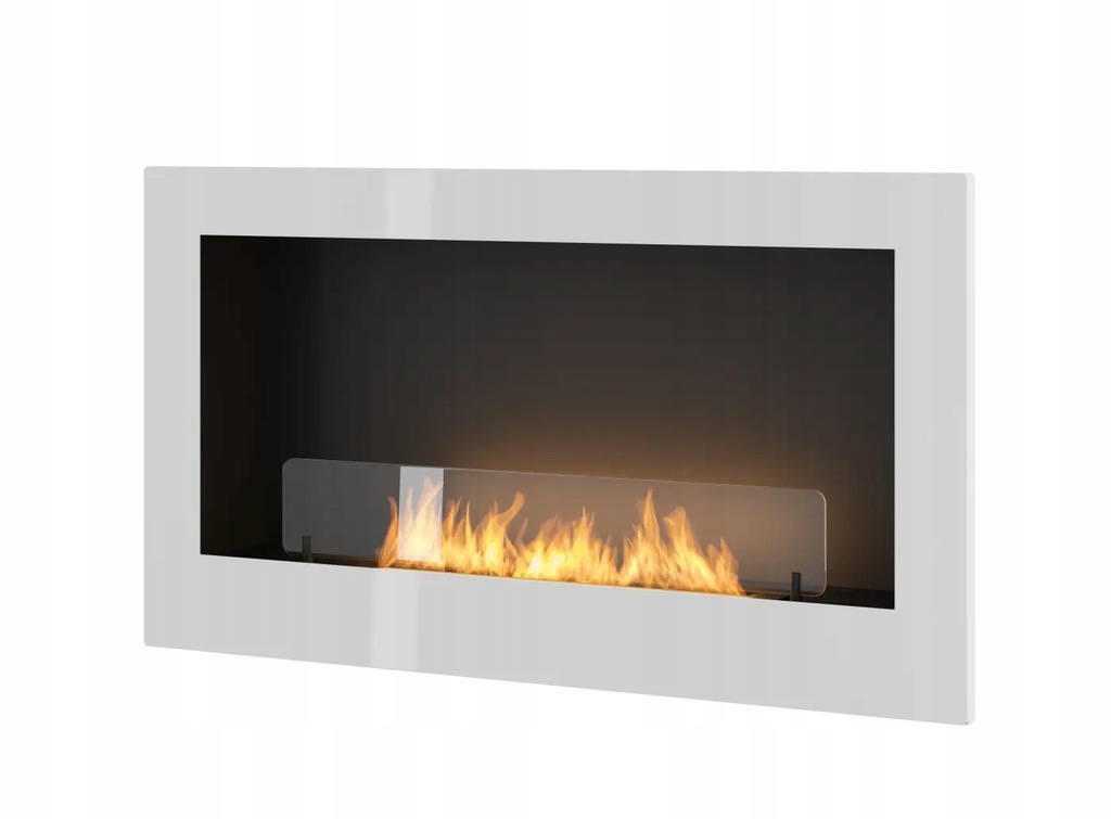 Biokominek do zabudowy INFIRE INSIDE 900 WHITE - 12336400544 - oficjalne archiwum Allegro