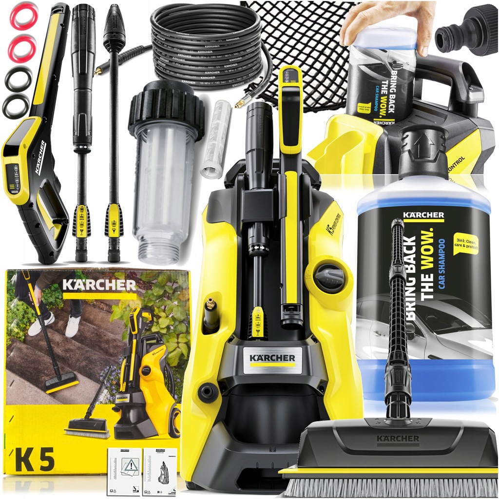Myjka ciśnieniowa mocna Karcher K5 + szczotka GIGA - 12981401920 - oficjalne archiwum Allegro