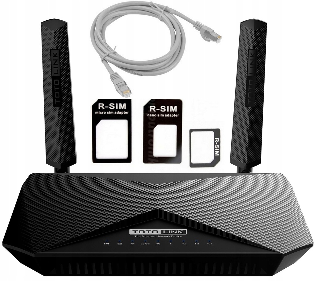 Domowy MODEM ROUTER WIFI 4G kartę SIM bez SIMLOCKa - 12039663149 ...