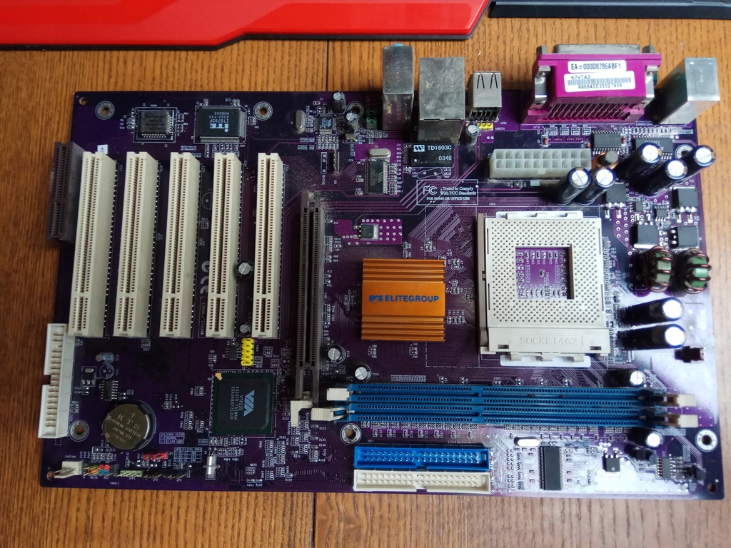 płyta główna ECS K7VTA3 VER. 6.0 AMD socket A 462 - 8183561338 ...