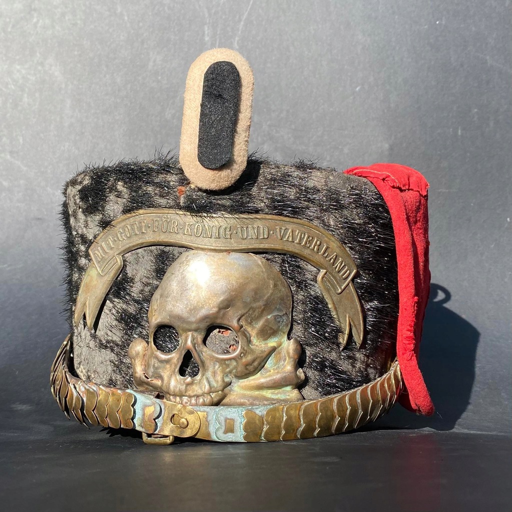 Unikatowe busby gdańskich huzarów śmierci - 12598539612 - oficjalne ...