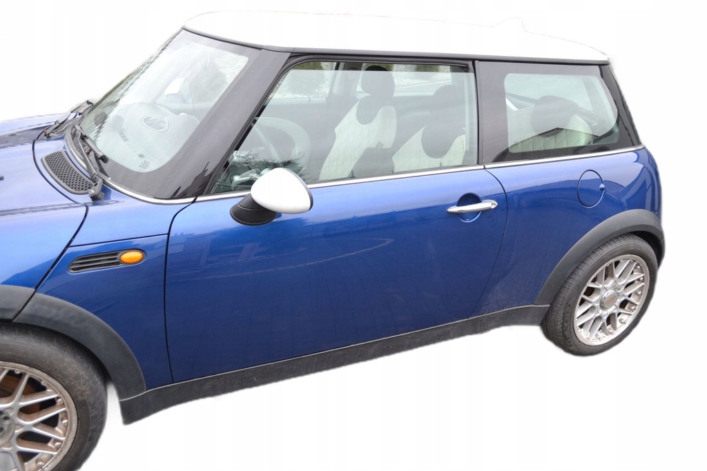 MINI COOPER R50 3D DRZWI PRZÓD PRZEDNIE LEWE 862/5 INDI BLUE ...