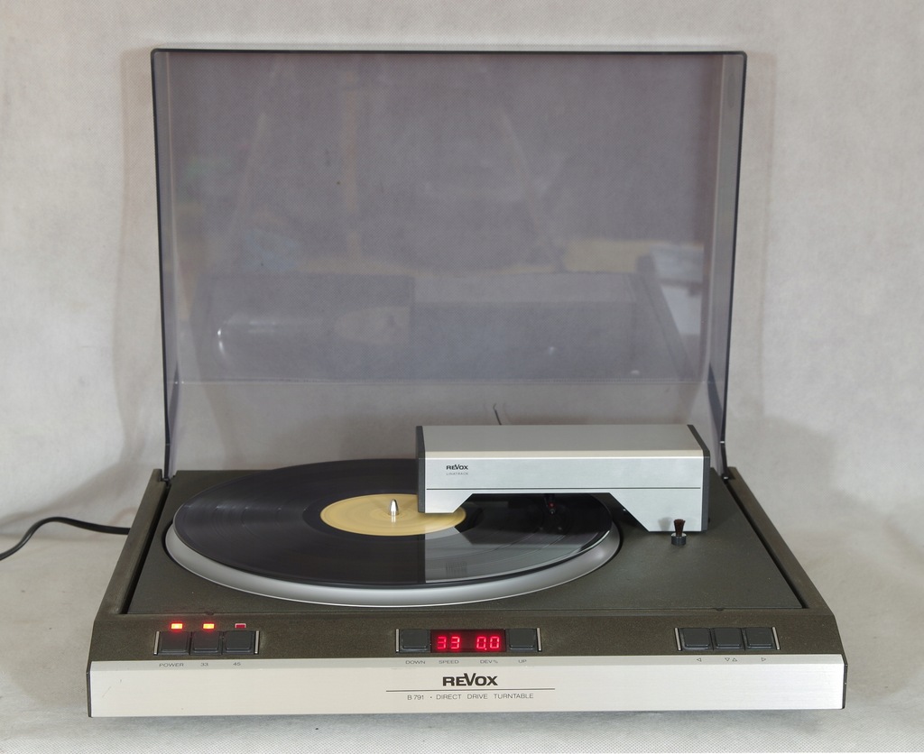 Revox B791, Revox B 791, świetny gramofon, liniowe - 11381019394 ...
