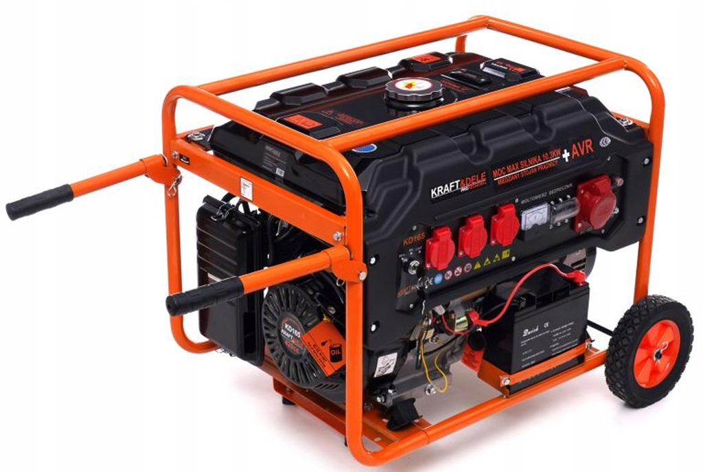 Agregat PRĄDOTWÓRCZY Generator Prądu 5500W 3 FAZY - 11842499562 - oficjalne archiwum Allegro