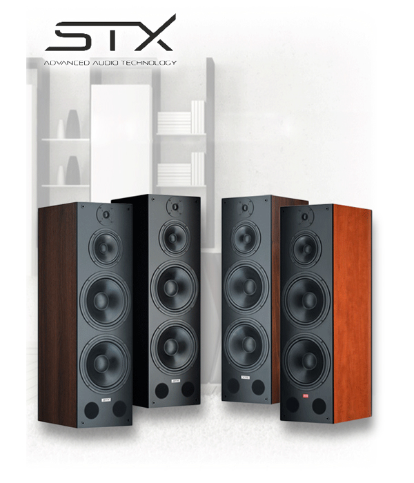 KOLUMNY PODŁOGOWE GŁOŚNIKI STX F-360n PARA ORZECH - 6774318041 ...