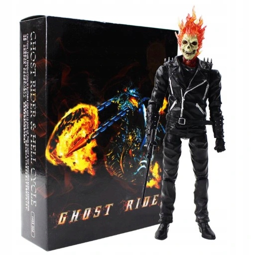 23cm Ghost Rider Johnny Blaze ruchoma figurka z - 11649415660 ...