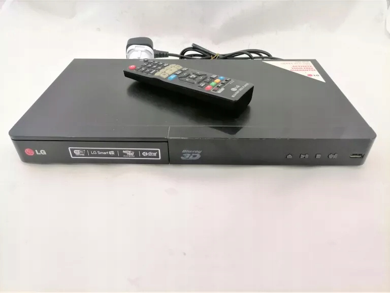 ODTWARZACZ BLU-RAY DVD LG BP640S SMART Z PILOTEM - 12711579301 - oficjalne archiwum Allegro