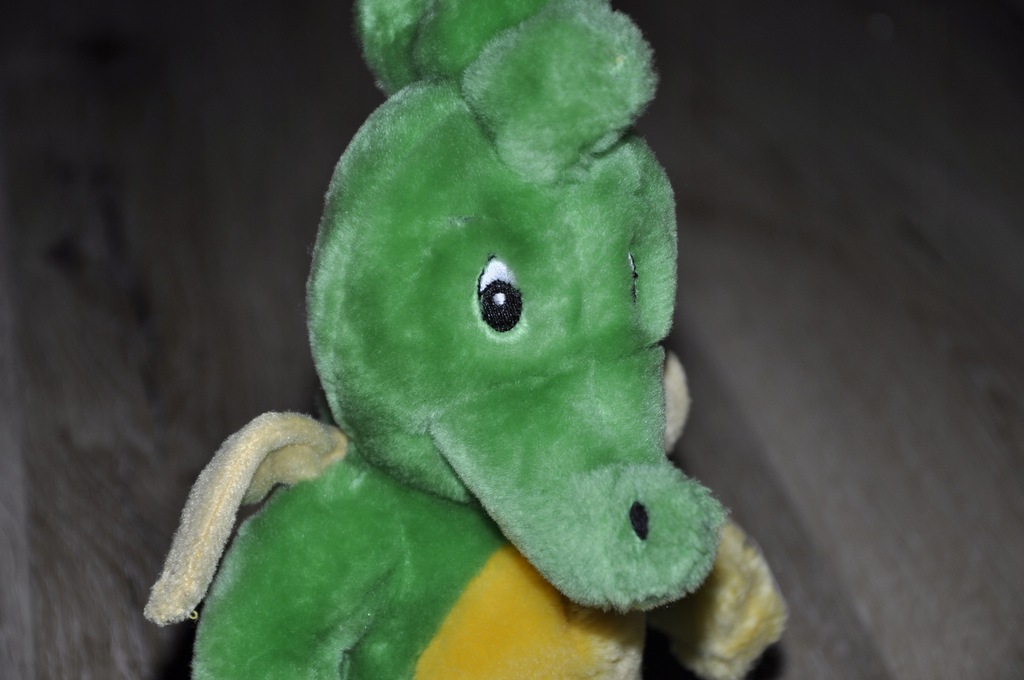 pluszak maskotka bardzo fajny smok Tabaluga 32 cm - 14862582625 ...